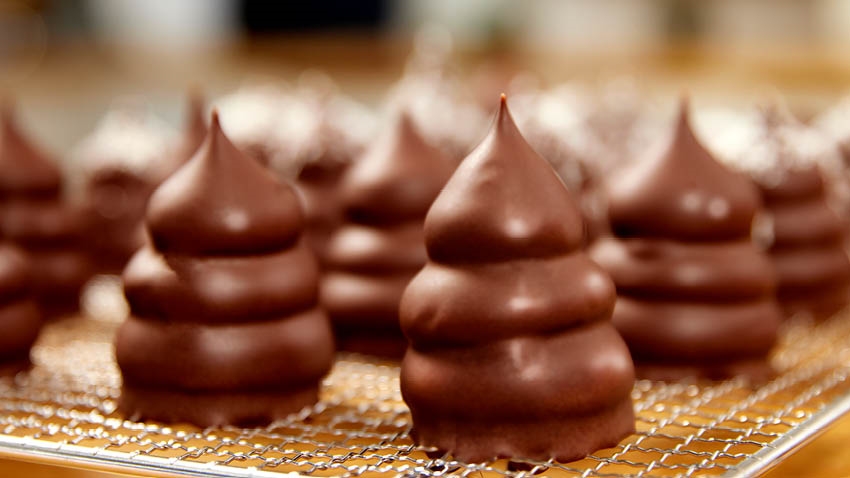 Klassiske flødeboller - marcipanbund | Se hvordan her!