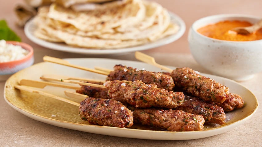 Kofta | Lammefrikadeller på spyd | Se opskriften her!