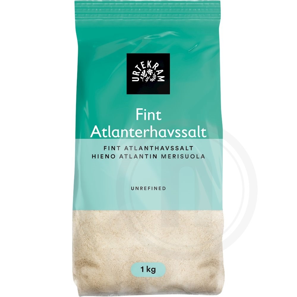 Atlanterhavssalt (fint) fra Urtekram – Leveret med nemlig.com