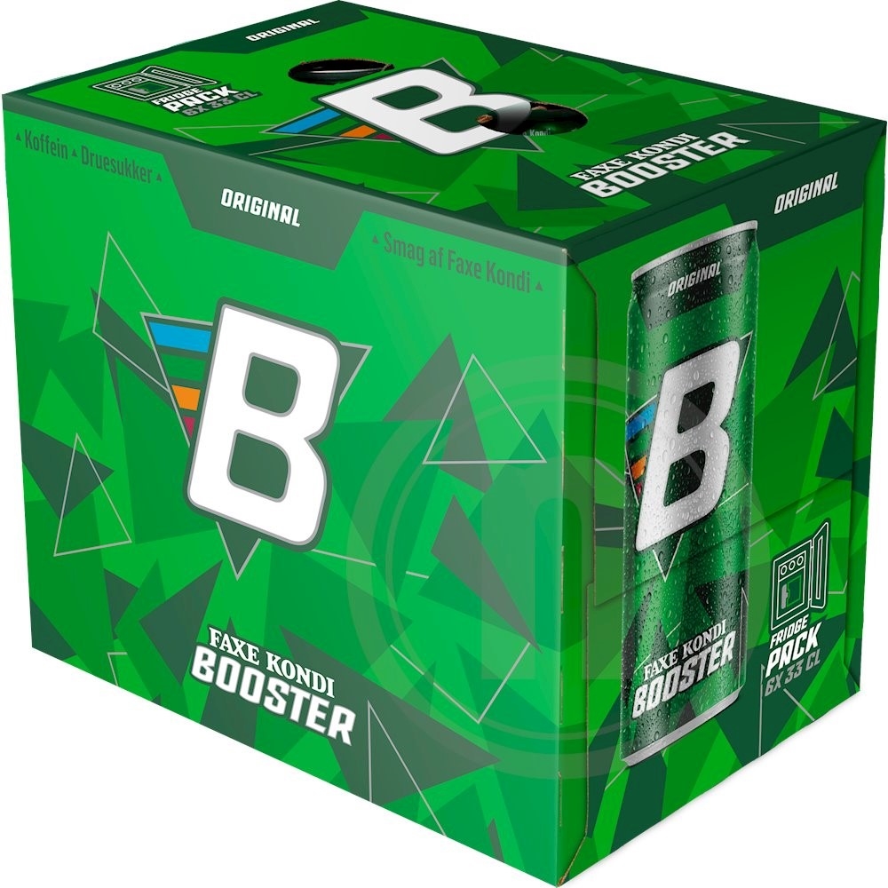 Booster Original (dåse) fra Faxe Kondi – Leveret med nemlig.com