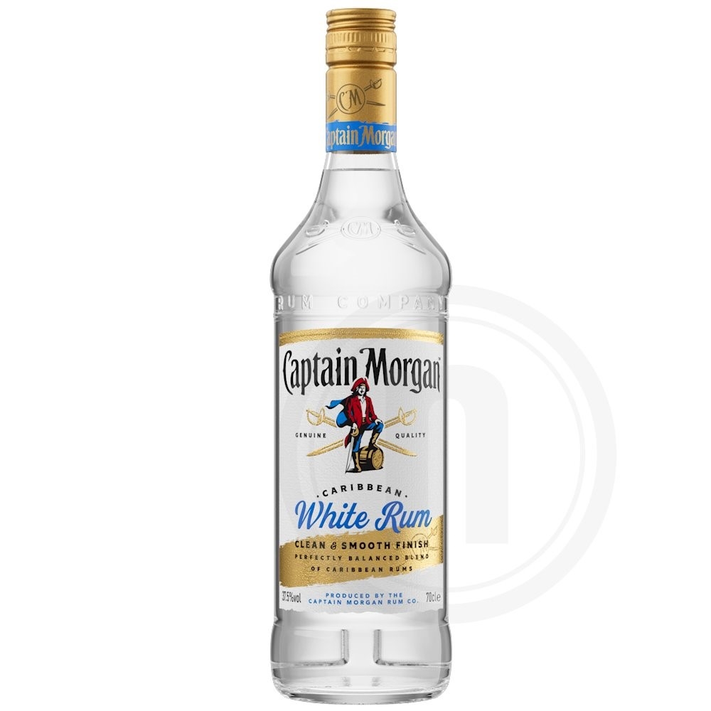 Captain Morgan white (37,5%) fra Captain Morgan – Leveret med nemlig.com