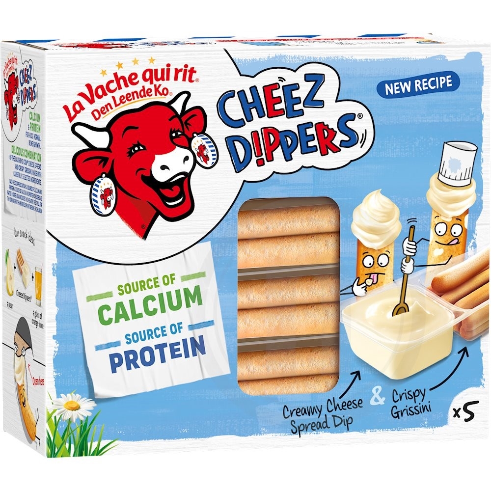 Cheez Dippers fra Den leende ko – Leveret med nemlig.com