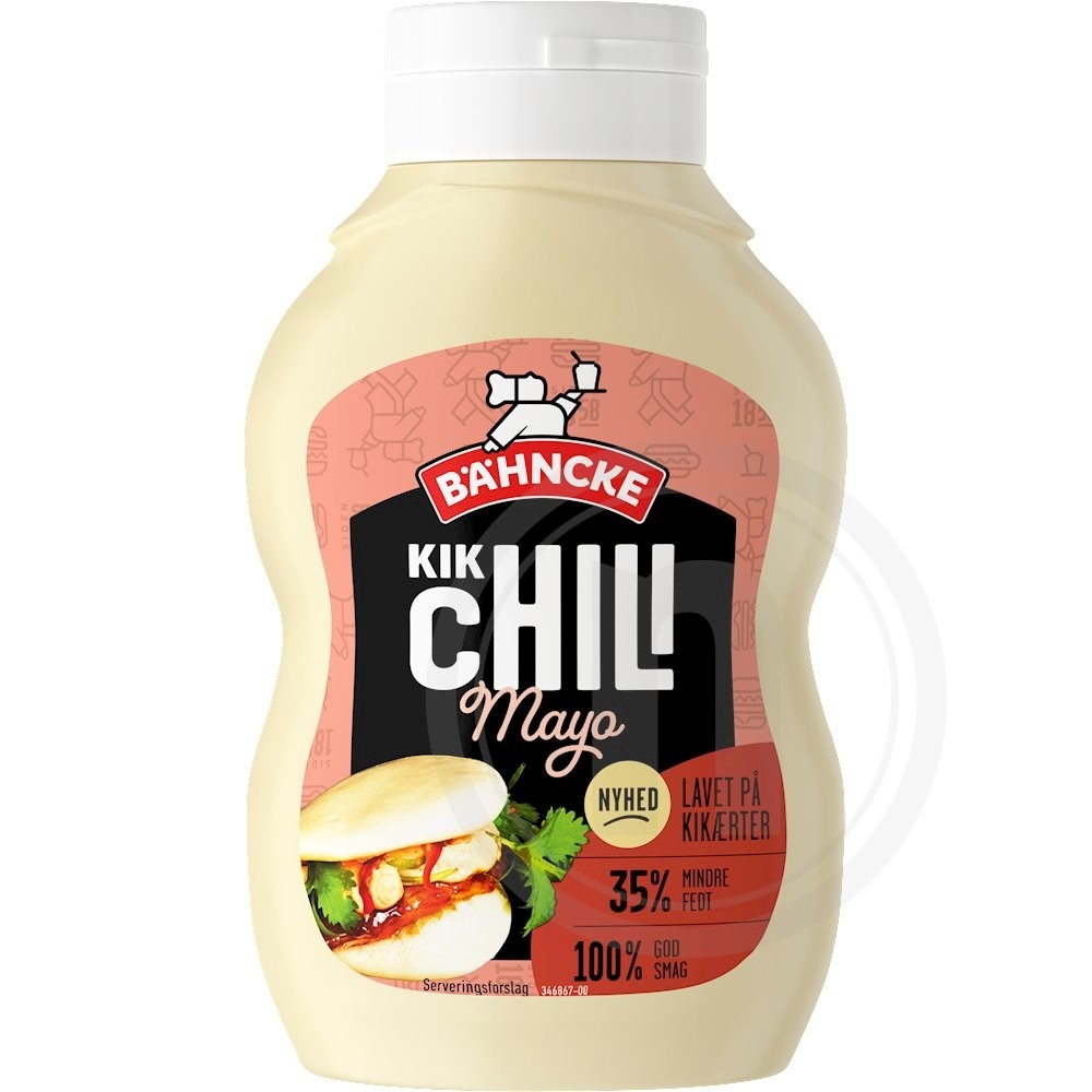 Chili mayo (plantebaseret) fra Bähncke – Leveret med nemlig.com