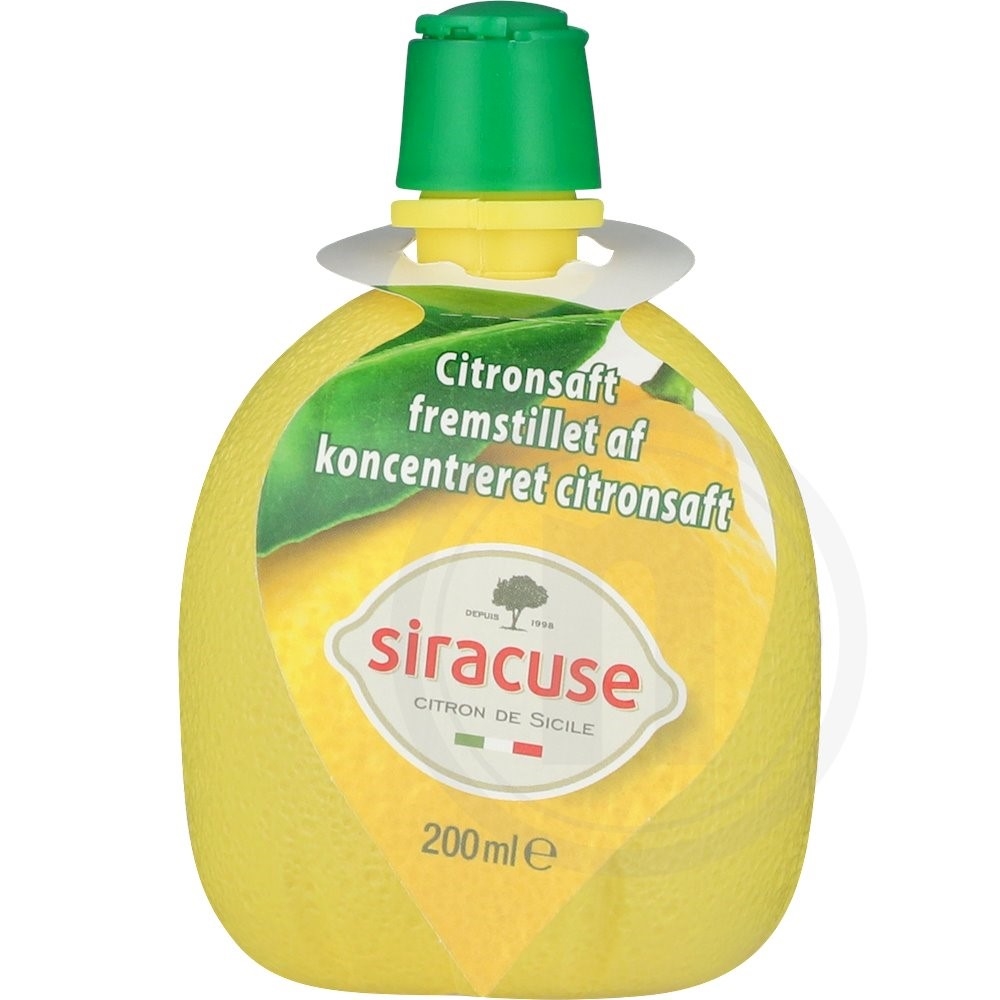 Citronsaft koncentreret – Leveret med nemlig.com