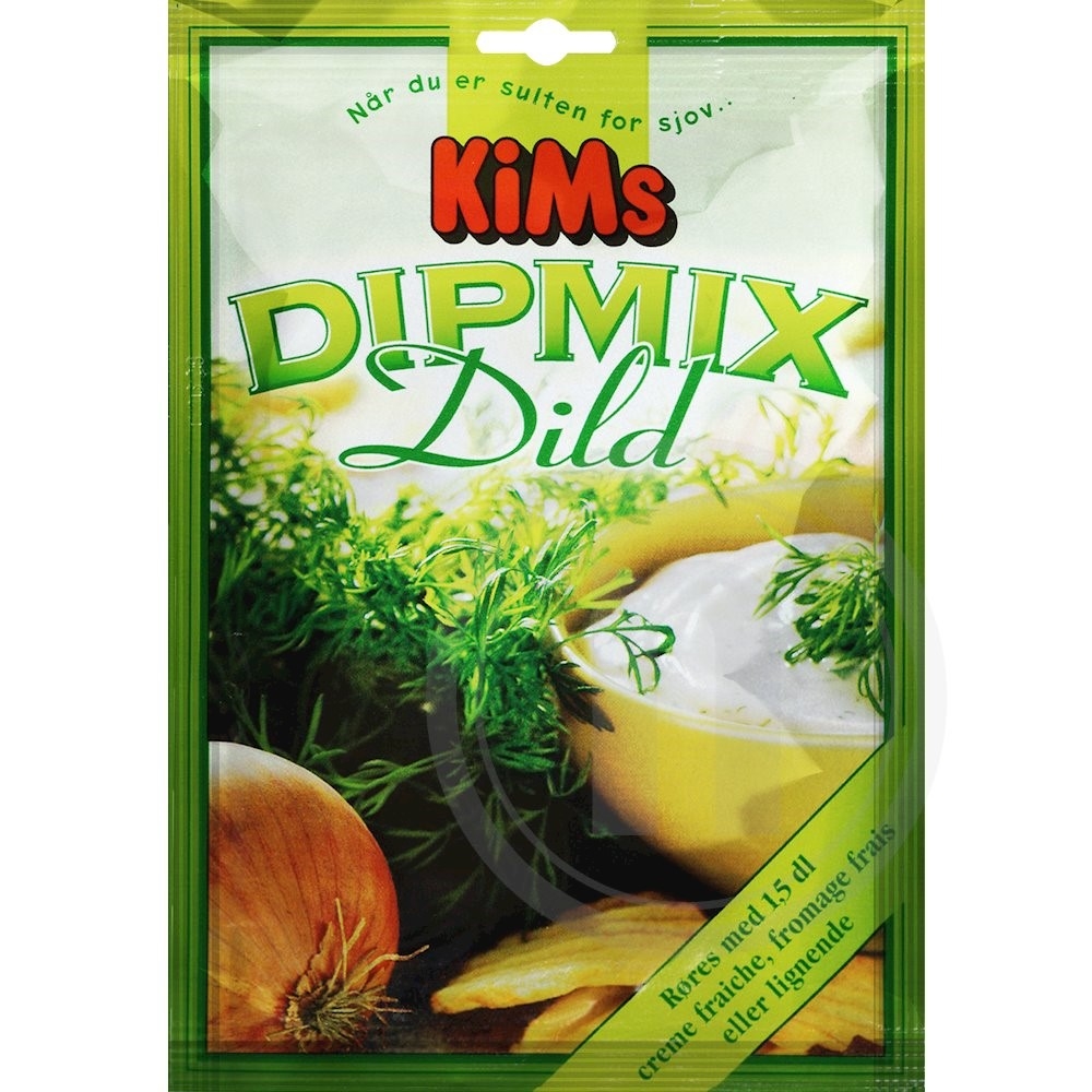 Dild dip mix fra KiMs – Leveret med nemlig.com