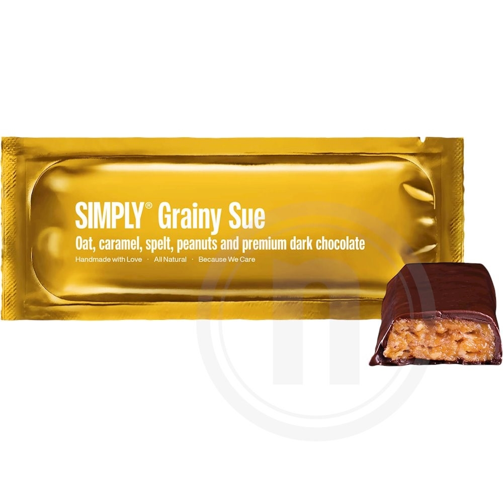 Grainy Sue chokoladebar fra Simply Chocolate – Leveret med nemlig.com