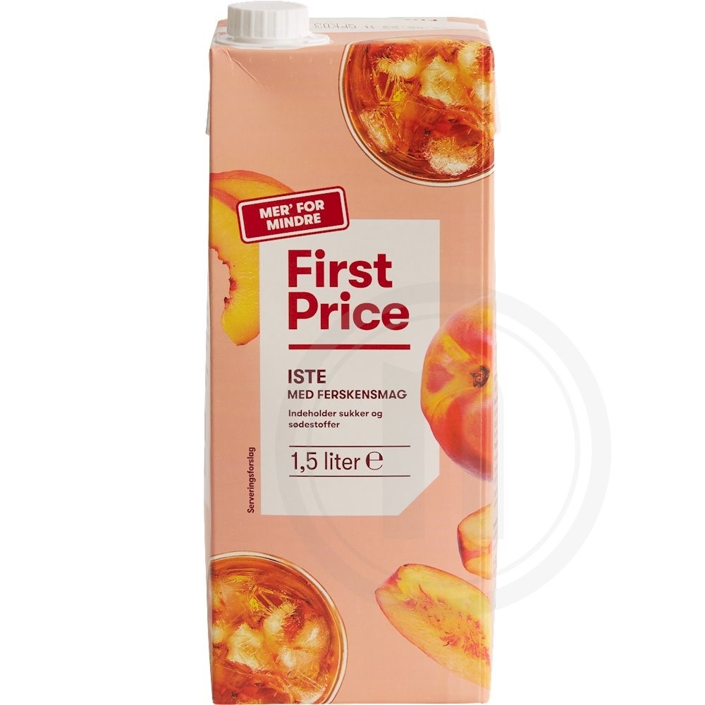Ice tea m. ferskensmag fra First Price – køb online hos nemlig.com