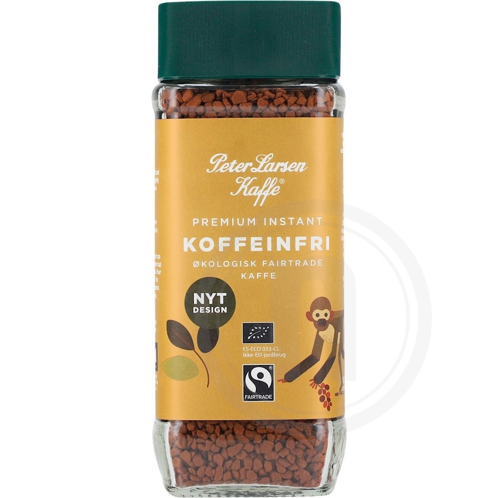 Instant kaffe øko. fra Peter Larsen Kaffe – Leveret med nemlig.com