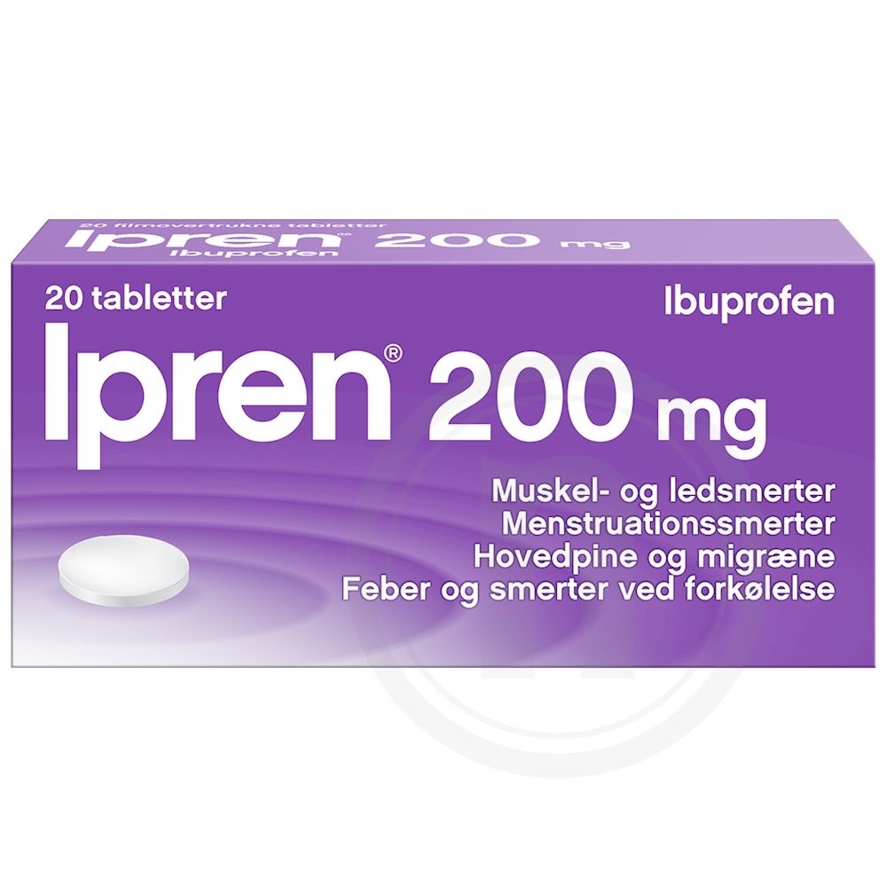 Ipren fra Ibuprofen – Leveret med nemlig.com