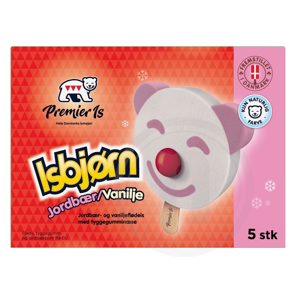 Isbjørnis fra Premier Is – Leveret med nemlig.com