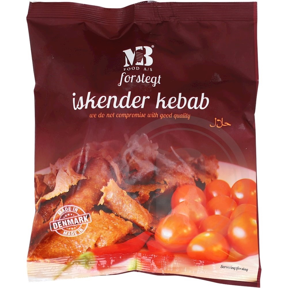 Iskender kebab (forstegt) – Leveret med nemlig.com