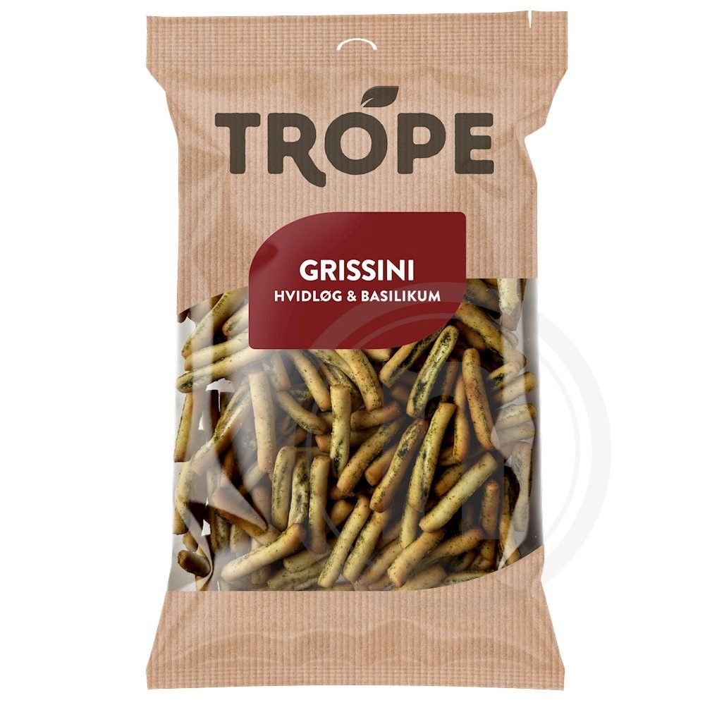 Mini grissini m. hvidløg fra Trope – Leveret med nemlig.com