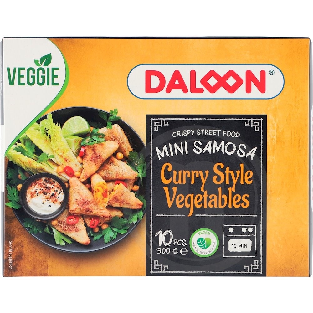 Mini samosa m. grøntsager fra Daloon – Leveret med nemlig.com