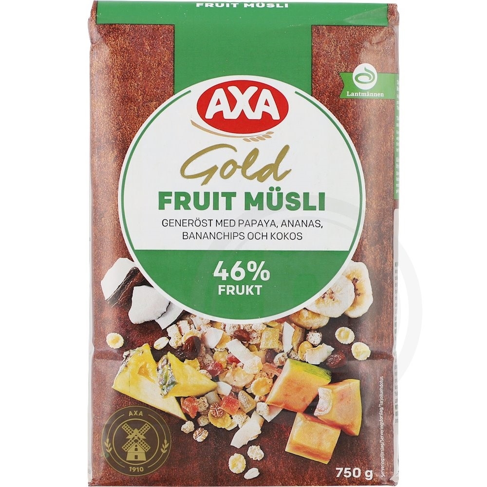 Müsli m. frugt fra Axa – Leveret med nemlig.com
