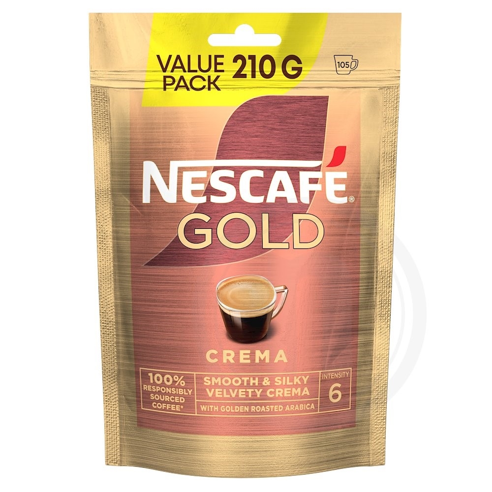 Nescafé gold crema refill fra Nescafé – Leveret med nemlig.com