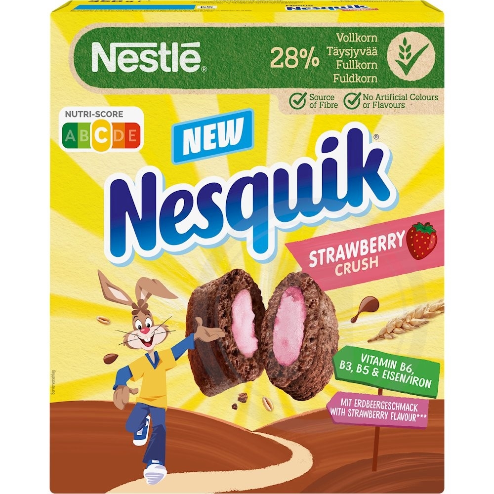 Nesquik Strawberry Crush fra Nesquik – Leveret med nemlig.com