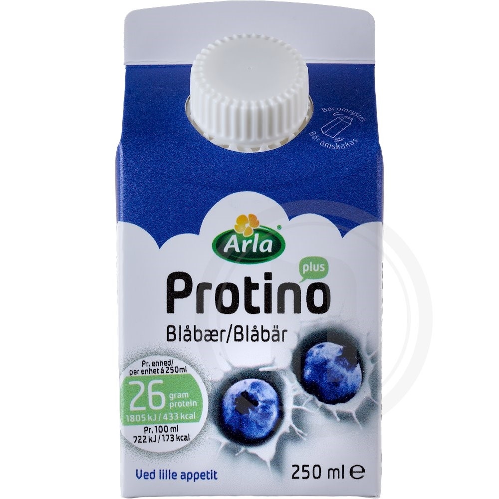 Proteindrik m. blåbær fra Arla Protino – Leveret med nemlig.com
