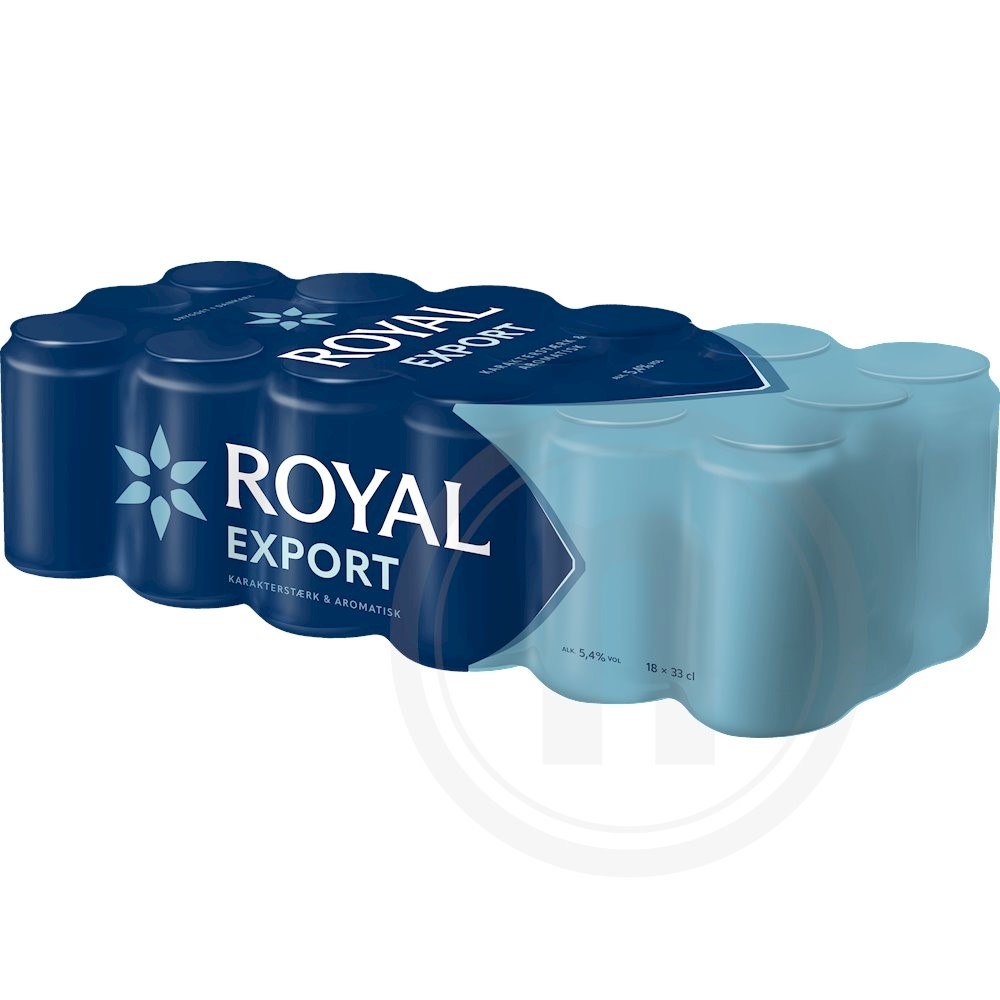 Royal Export (dåse) fra Royal Beer – Leveret med nemlig.com