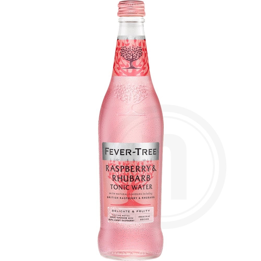 Tonic m. hindbær og rabarber fra Fever-Tree – Leveret med nemlig.com